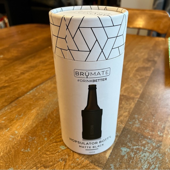 bru mate | Dining | Bru Mate Hopsulator Bottl Matte Black 2 Oz | Poshmark